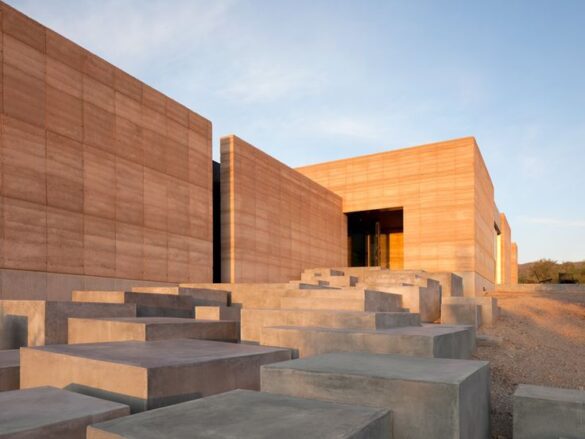Arquitectura con tapial o tierra apisonada